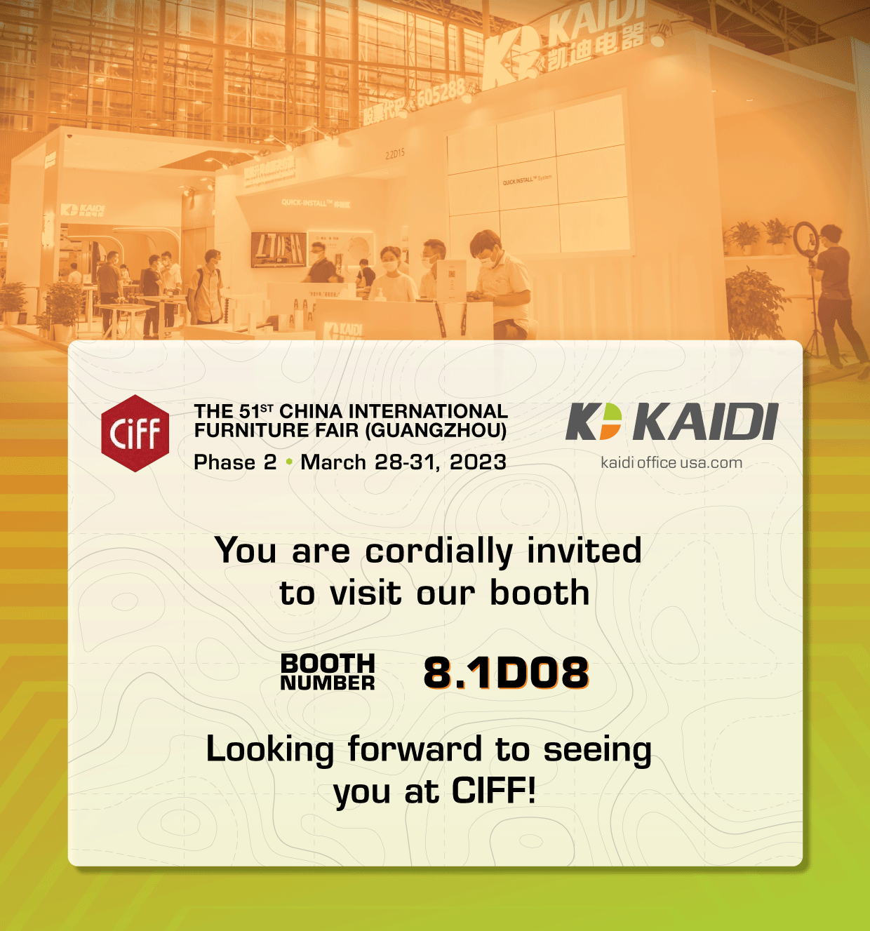 We're on the road, again! CIFF 2023! - Kaidi Electrical